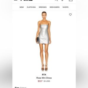 RtA | Dresses | Rta Rose Mini Dress | Poshmark